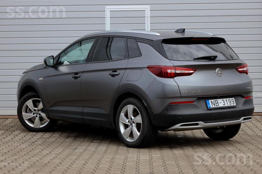 Pelēks Opel Grandland X 2021 Rīga, ar dzinēja tilpumu 1.60 L un nobraukumu 0 tūkst. km par 18990 €, foto 5 vietnē AUTOMOTO.COM.LV