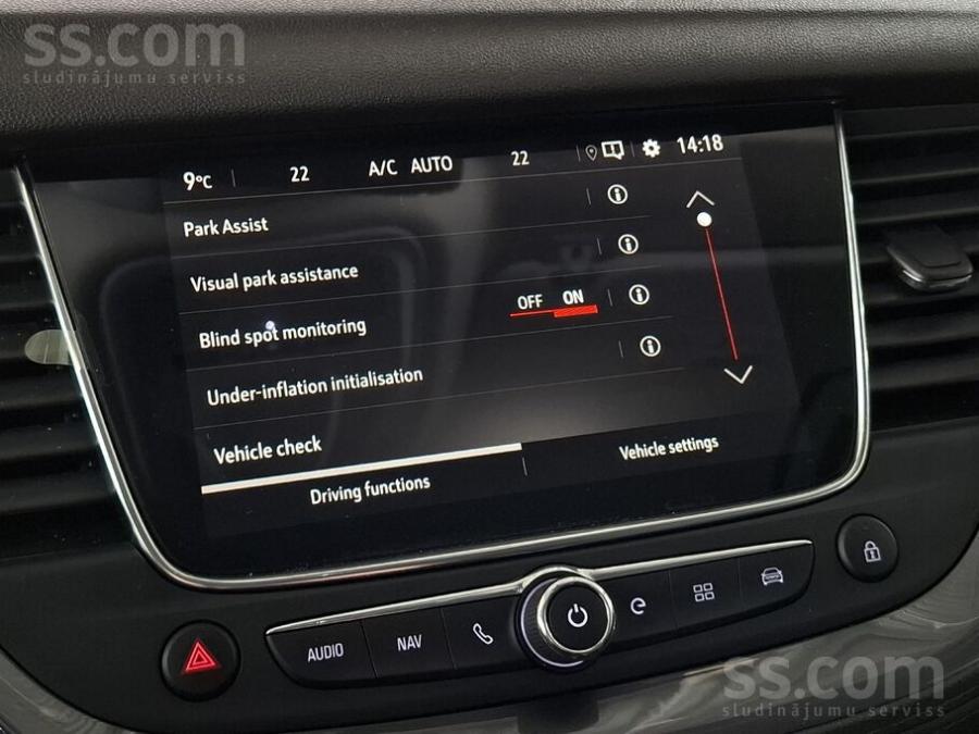 Серый Опель Grandland X 2021 в Рига, объемом двигателя 1.60 л и пробегом 33 тыс. км за 15470 €, фото 14 на AUTOMOTO.COM.LV