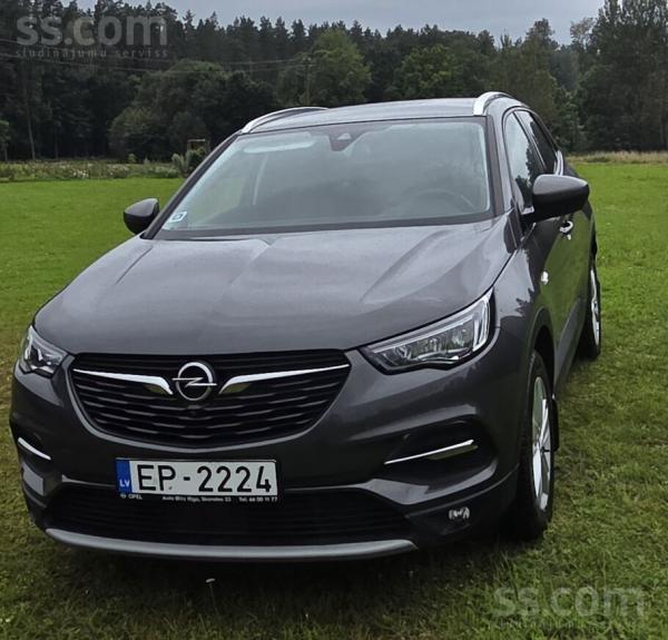 Pelēks Opel Grandland X 2021 Rīga, ar dzinēja tilpumu 1.20 L un nobraukumu 97 tūkst. km par 16999 €, foto 2 vietnē AUTOMOTO.COM.LV