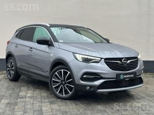 Grey Opel Grandland X 2021 in Riga, with an engine capacity of 1.60 L and mileage of 74 thousand km for 21550 €, photo 3 on AUTOMOTO.COM.LV