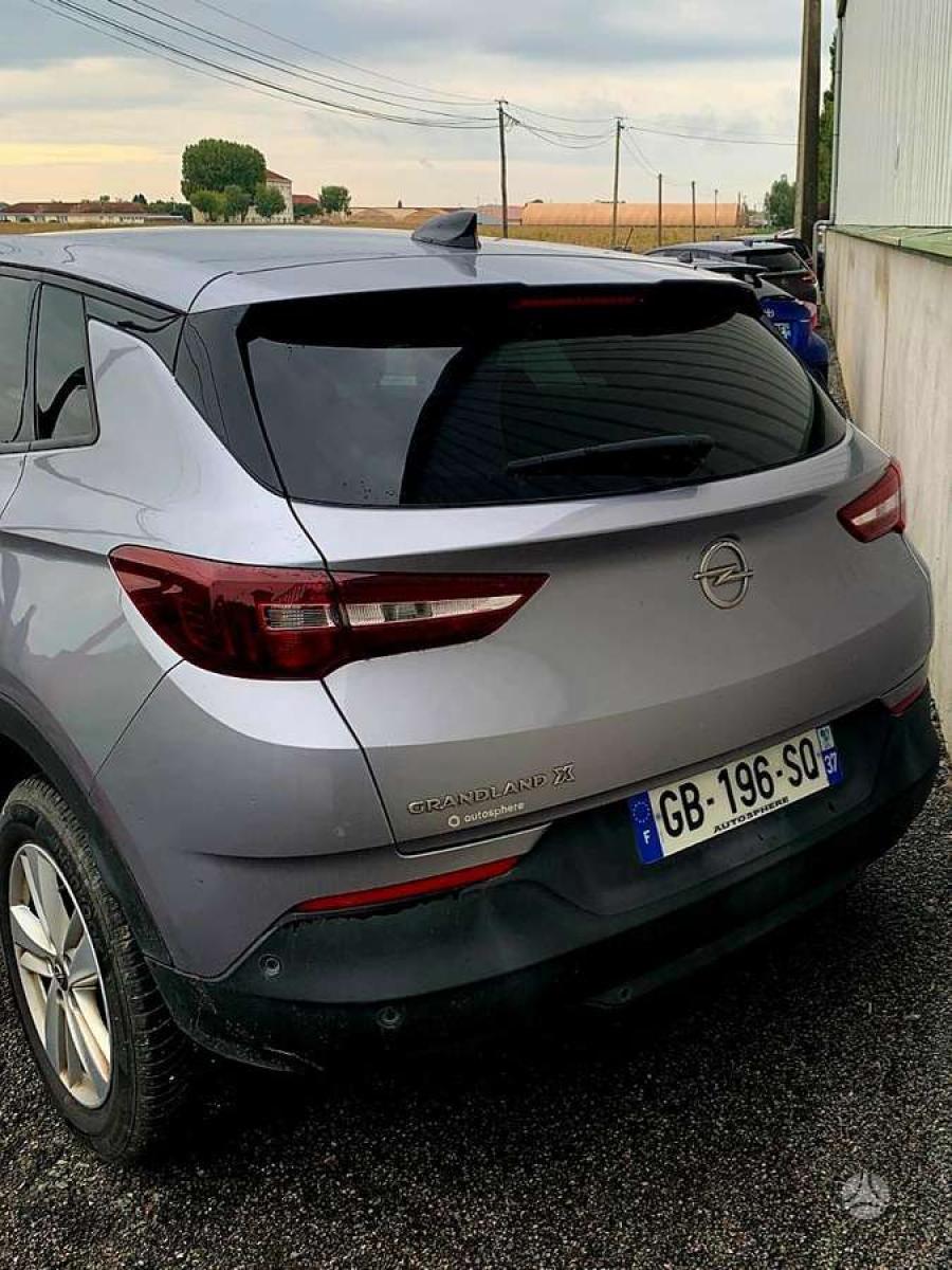 Pelēks Opel Grandland X 2021 Tauragė, ar dzinēja tilpumu 1.50 L un nobraukumu 168 tūkst. km par 9900 €, foto 17 vietnē AUTOMOTO.COM.LV