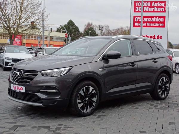 Grey Opel Grandland X 2021 in Kaunas, with an engine capacity of 1.60 L and mileage of 53 thousand km for 24450 €, photo 2 on AUTOMOTO.COM.LV