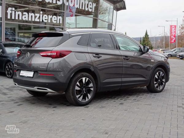Grey Opel Grandland X 2021 in Kaunas, with an engine capacity of 1.60 L and mileage of 53 thousand km for 24450 €, photo 5 on AUTOMOTO.COM.LV