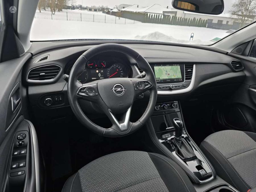 Pelēks Opel Grandland X 2021 Tauragė, ar dzinēja tilpumu 1.50 L un nobraukumu 228 tūkst. km par 12200 €, foto 17 vietnē AUTOMOTO.COM.LV