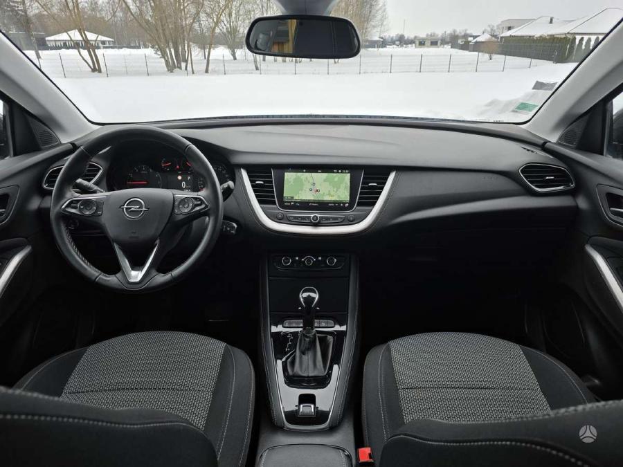 Pelēks Opel Grandland X 2021 Tauragė, ar dzinēja tilpumu 1.50 L un nobraukumu 228 tūkst. km par 12200 €, foto 18 vietnē AUTOMOTO.COM.LV