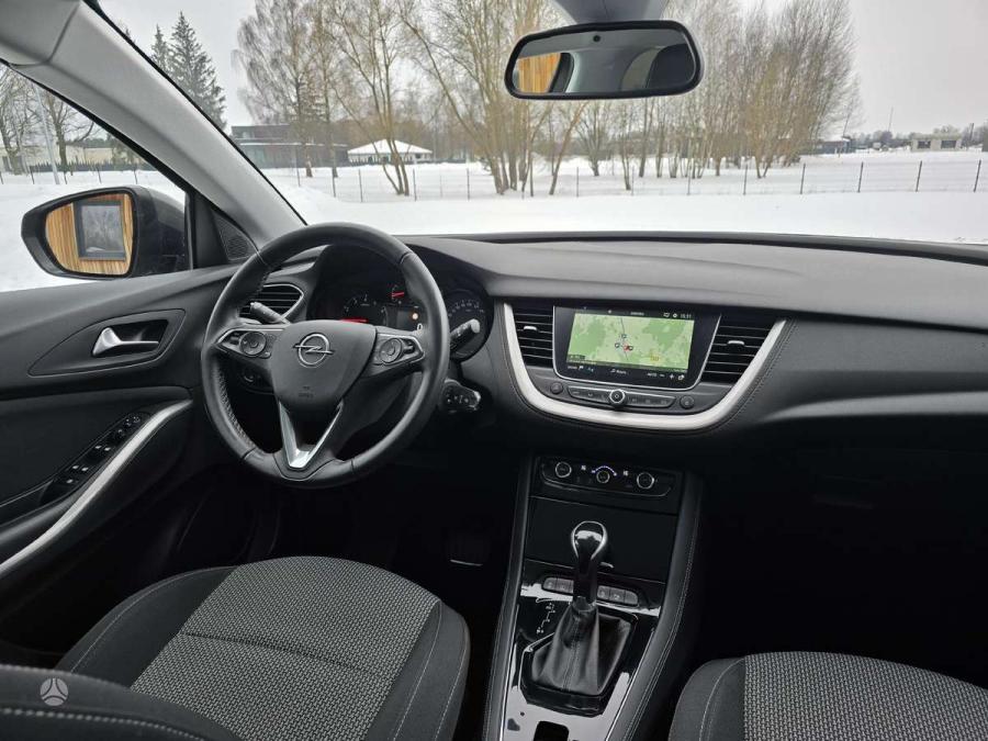 Pelēks Opel Grandland X 2021 Tauragė, ar dzinēja tilpumu 1.50 L un nobraukumu 228 tūkst. km par 12200 €, foto 24 vietnē AUTOMOTO.COM.LV