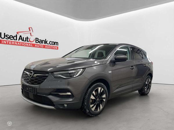 Grey Opel Grandland X 2021 in Marijampole, with an engine capacity of 1.20 L and mileage of 183 thousand km for 12705 €, photo 1 on AUTOMOTO.COM.LV