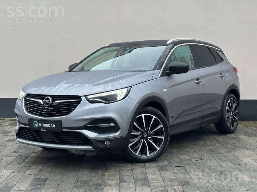 Серый Опель Grandland X 2021 в Рига, объемом двигателя 1.60 л и пробегом 74 тыс. км за 20550 €, фото 1 на AUTOMOTO.COM.LV