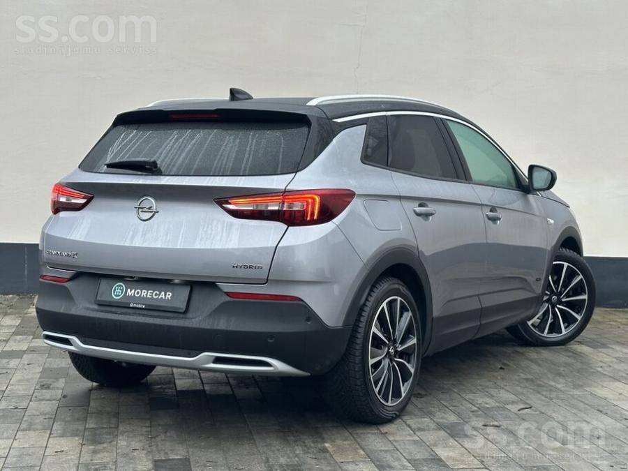 Серый Опель Grandland X 2021 в Рига, объемом двигателя 1.60 л и пробегом 74 тыс. км за 20550 €, фото 5 на AUTOMOTO.COM.LV