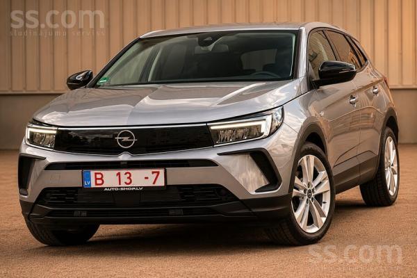 Pelēks Opel Grandland X 2021 Tukums, ar dzinēja tilpumu 1.20 L un nobraukumu 74 tūkst. km par 13990 €, foto 2 vietnē AUTOMOTO.COM.LV