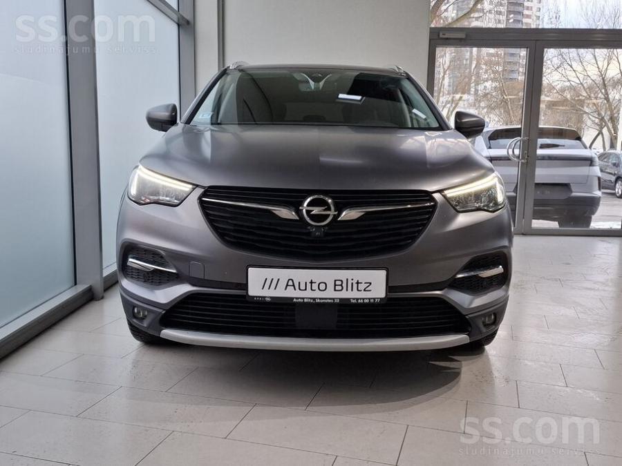 Серый Опель Grandland X 2021 в Рига, объемом двигателя 1.60 л и пробегом 28 тыс. км за 18990 €, фото 5 на AUTOMOTO.COM.LV