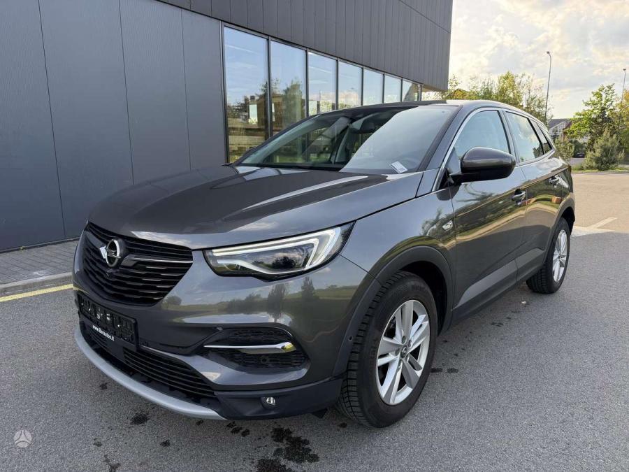 Pelēks Opel Grandland X 2021 Kauņa, ar dzinēja tilpumu 1.20 L un nobraukumu 184 tūkst. km par 10800 €, foto 1 vietnē AUTOMOTO.COM.LV