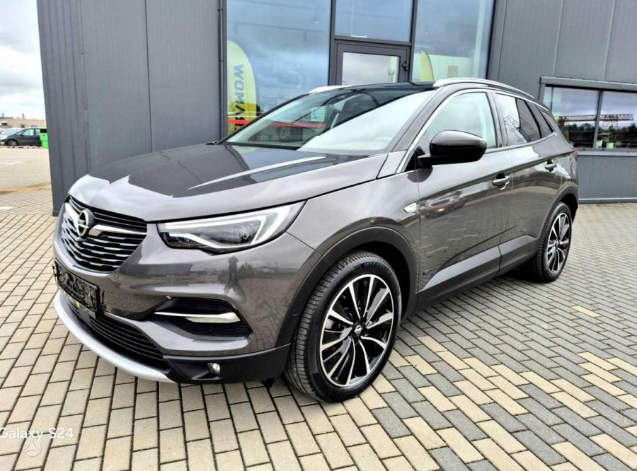 Pelēks Opel Grandland X 2021 Šauļi, ar dzinēja tilpumu 1.60 L un nobraukumu 22 tūkst. km par 17300 €, foto 4 vietnē AUTOMOTO.COM.LV