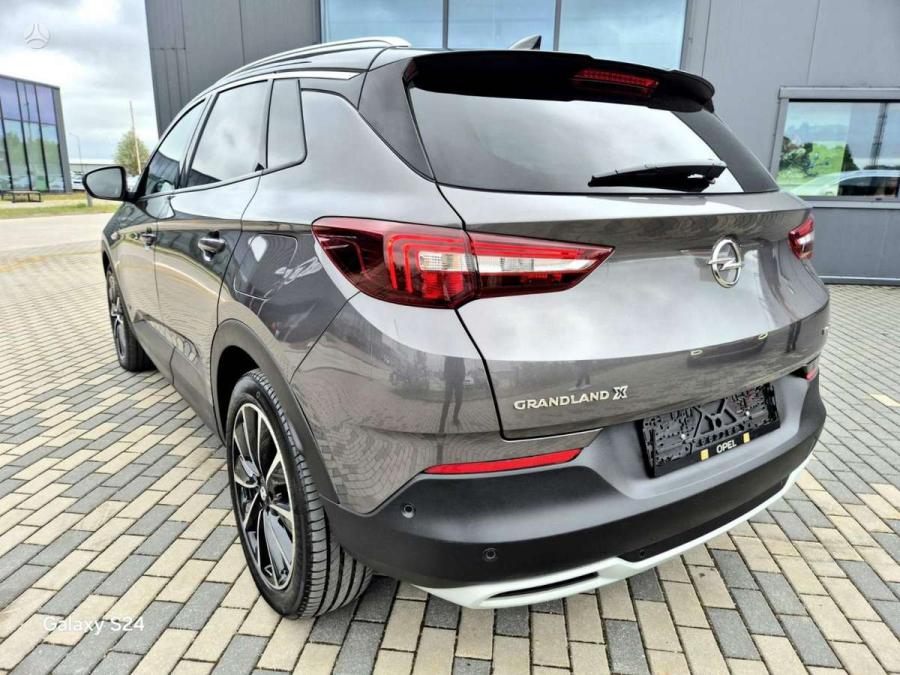 Pelēks Opel Grandland X 2021 Šauļi, ar dzinēja tilpumu 1.60 L un nobraukumu 22 tūkst. km par 17300 €, foto 6 vietnē AUTOMOTO.COM.LV