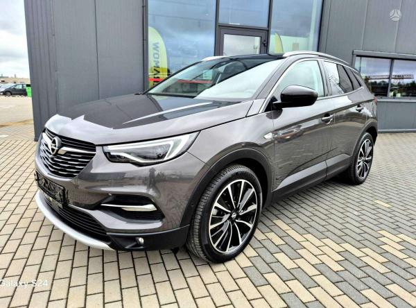 Серый Опель Grandland X 2021 в Шяуляй, объемом двигателя 1.60 л и пробегом 22 тыс. км за 16950 €, фото 3 на AUTOMOTO.COM.LV