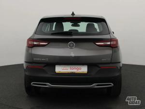Grey Opel Grandland X 2021 in Vilnius, with an engine capacity of 1.20 L and mileage of 101 thousand km for 13199 €, photo 6 on AUTOMOTO.COM.LV