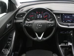 Grey Opel Grandland X 2021 in Vilnius, with an engine capacity of 1.20 L and mileage of 101 thousand km for 13199 €, photo 18 on AUTOMOTO.COM.LV