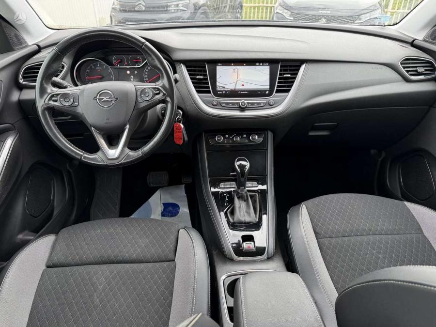 Pelēks Opel Grandland X 2021 Marijampole, ar dzinēja tilpumu 1.50 L un nobraukumu 158 tūkst. km par 12820 €, foto 33 vietnē AUTOMOTO.COM.LV