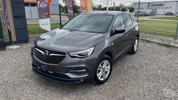 Серый Опель Grandland X 2021 в Мариямполе, объемом двигателя 1.50 л и пробегом 116 тыс. км за 13490 €, фото 1 на AUTOMOTO.COM.LV