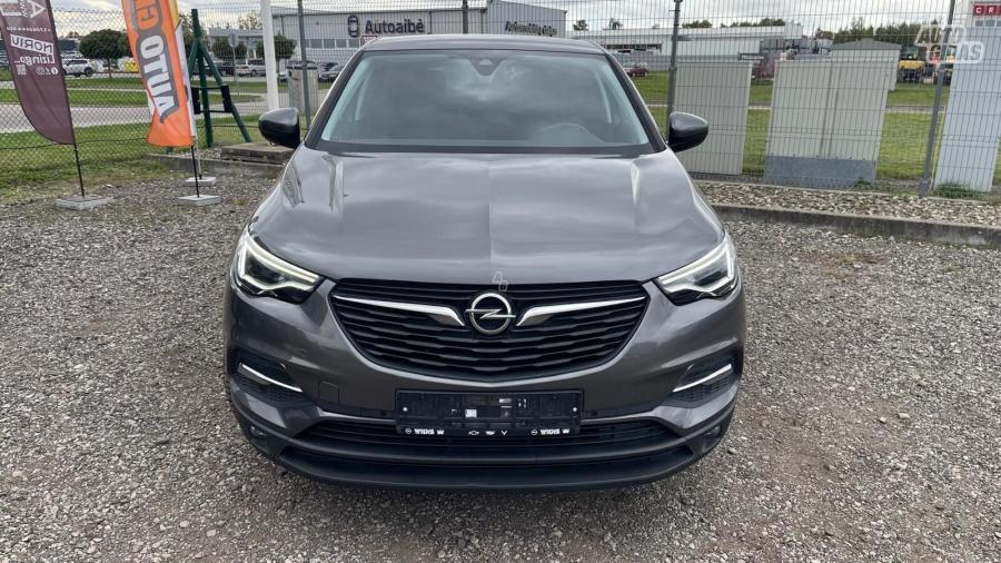 Grey Opel Grandland X 2021 in Marijampole, with an engine capacity of 1.50 L and mileage of 116 thousand km for 13490 €, photo 13 on AUTOMOTO.COM.LV
