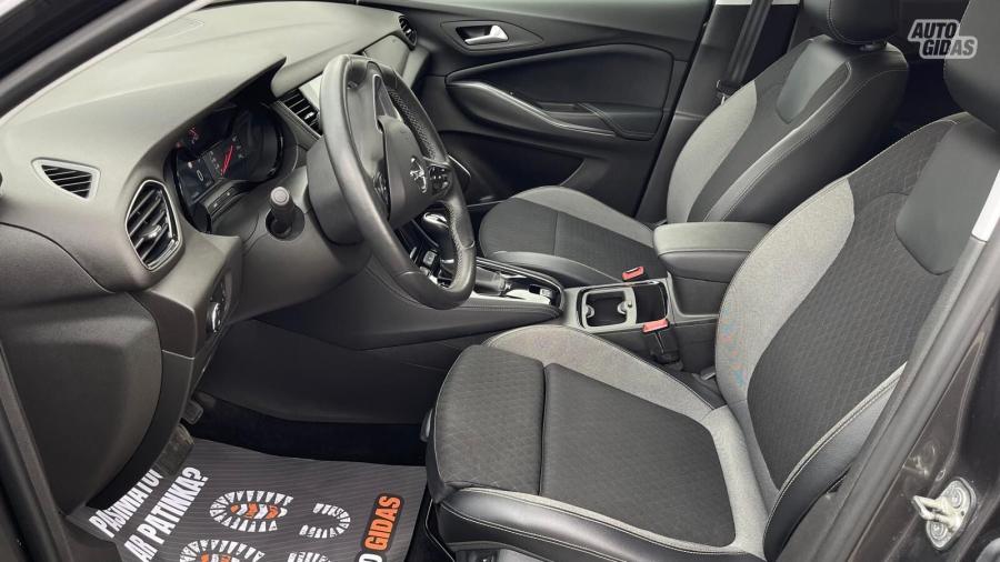 Grey Opel Grandland X 2021 in Marijampole, with an engine capacity of 1.50 L and mileage of 116 thousand km for 13490 €, photo 35 on AUTOMOTO.COM.LV