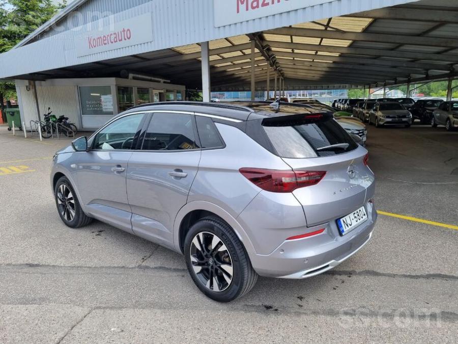Pelēks Opel Grandland X 2022 Rīga, ar dzinēja tilpumu 1.20 L un nobraukumu 30 tūkst. km par 22600 €, foto 4 vietnē AUTOMOTO.COM.LV