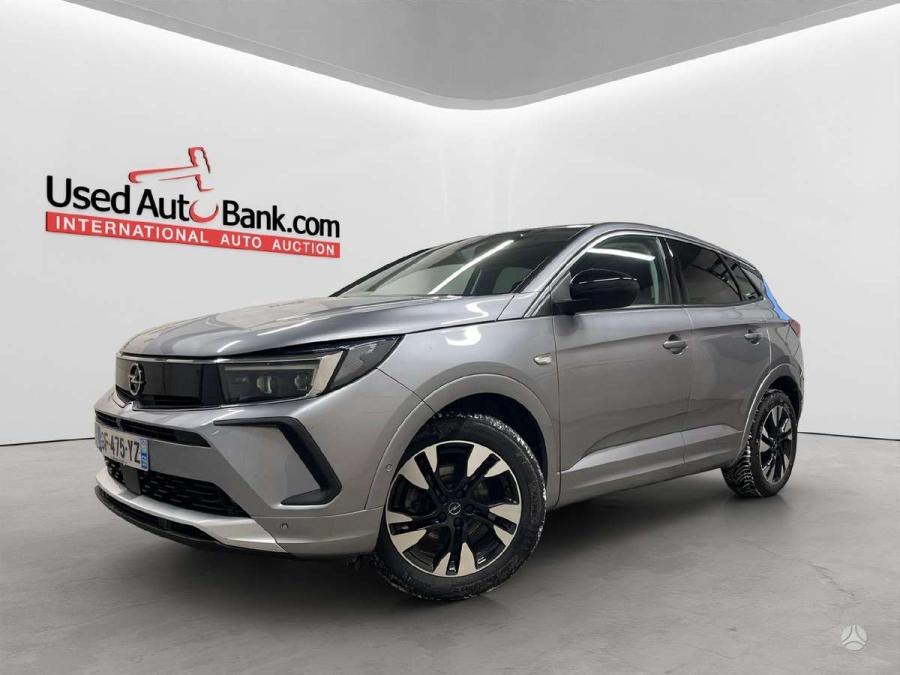 Pelēks Opel Grandland X 2022 Marijampole, ar dzinēja tilpumu 1.50 L un nobraukumu 110 tūkst. km par 16565 €, foto 1 vietnē AUTOMOTO.COM.LV
