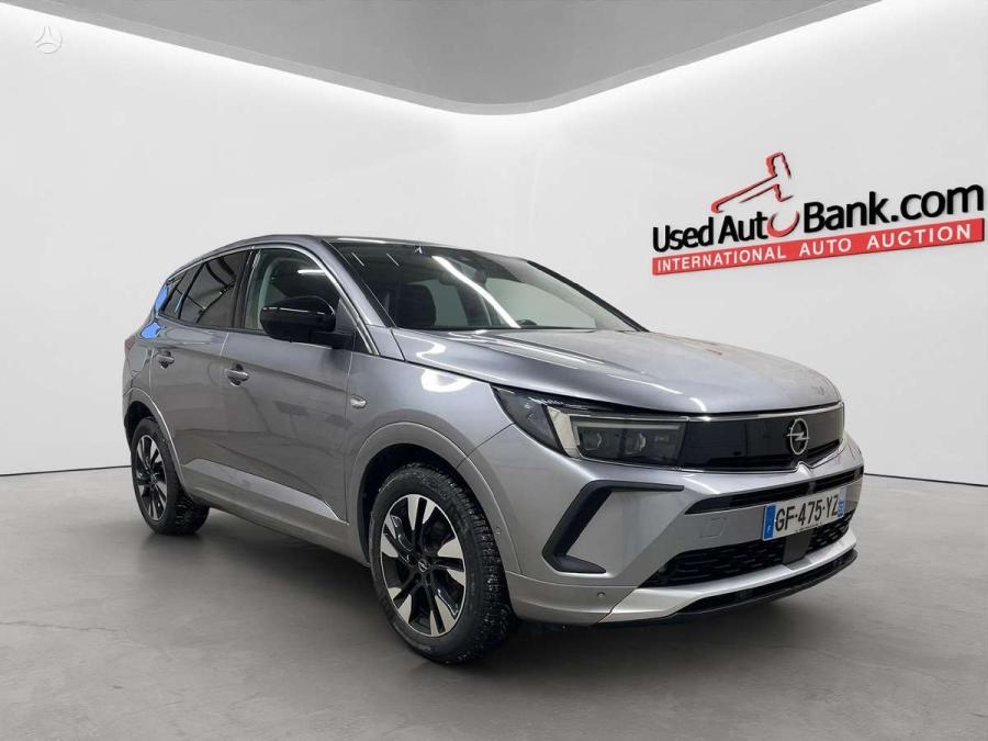 Pelēks Opel Grandland X 2022 Marijampole, ar dzinēja tilpumu 1.50 L un nobraukumu 110 tūkst. km par 16565 €, foto 3 vietnē AUTOMOTO.COM.LV