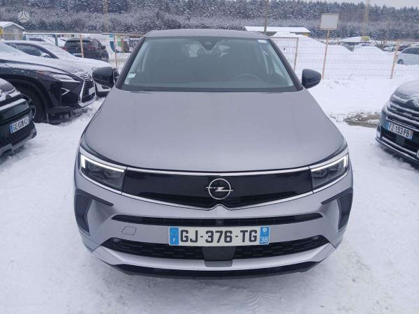Pelēks Opel Grandland X 2022 Viļņa, ar dzinēja tilpumu 1.50 L un nobraukumu 167 tūkst. km par 15972 €, foto 1 vietnē AUTOMOTO.COM.LV