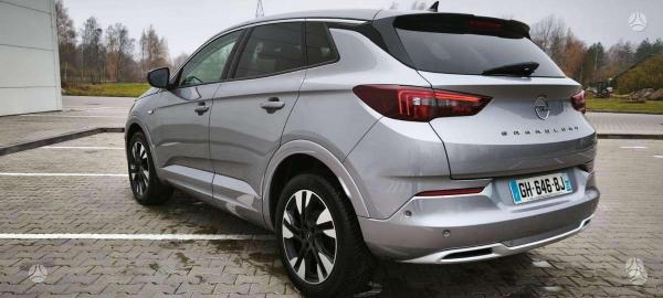 Pelēks Opel Grandland X 2022 Kauņa, ar dzinēja tilpumu 1.50 L un nobraukumu 181 tūkst. km par 14883 €, foto 6 vietnē AUTOMOTO.COM.LV