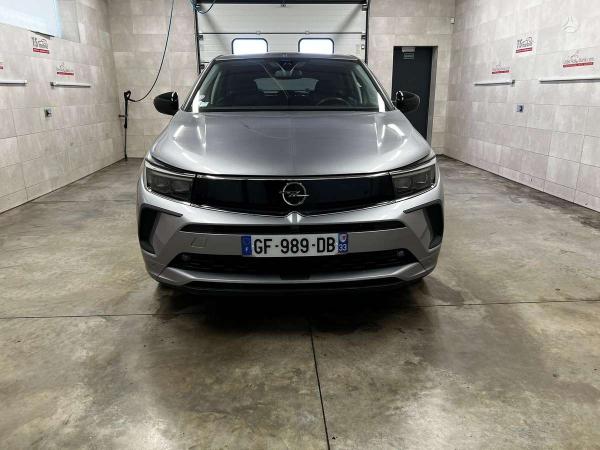 Серый Опель Grandland X 2022 в Мариямполе, объемом двигателя 1.20 л и пробегом 76 тыс. км за 15718 €, фото 3 на AUTOMOTO.COM.LV