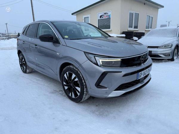 Серый Опель Grandland X 2023 в Вильнюс, объемом двигателя 1.50 л и пробегом 175 тыс. км за 16214 €, фото 1 на AUTOMOTO.COM.LV