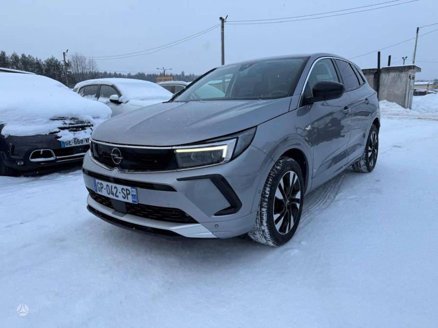 Pelēks Opel Grandland X 2023 Viļņa, ar dzinēja tilpumu 1.50 L un nobraukumu 175 tūkst. km par 16214 €, foto 7 vietnē AUTOMOTO.COM.LV