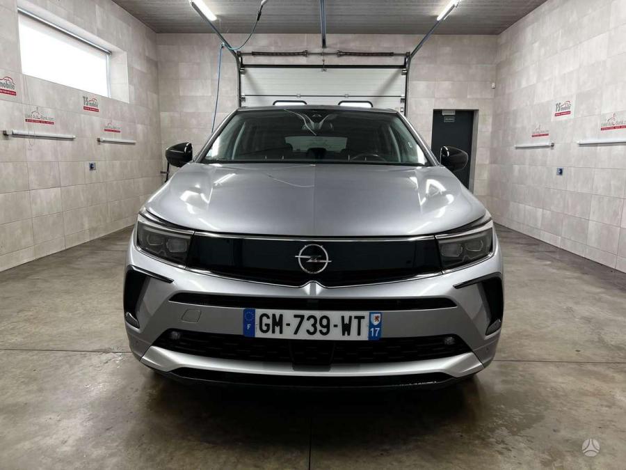 Pelēks Opel Grandland X 2023 Marijampole, ar dzinēja tilpumu 1.20 L un nobraukumu 130 tūkst. km par 15004 €, foto 3 vietnē AUTOMOTO.COM.LV