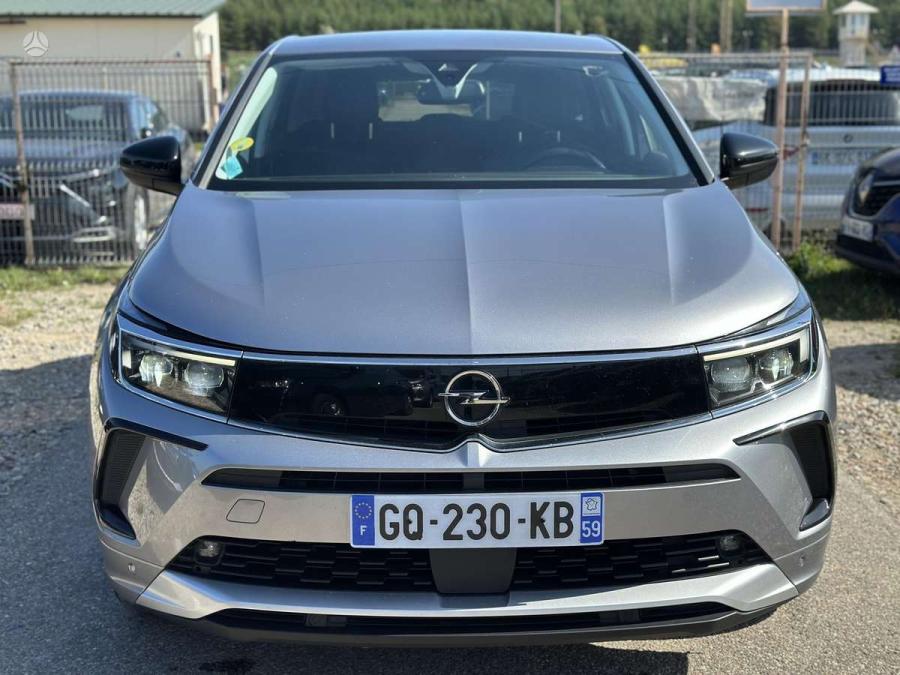 Pelēks Opel Grandland X 2023 Viļņa, ar dzinēja tilpumu 1.50 L un nobraukumu 187 tūkst. km par 14858 €, foto 3 vietnē AUTOMOTO.COM.LV