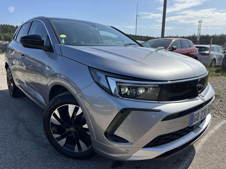 Pelēks Opel Grandland X 2023 Viļņa, ar dzinēja tilpumu 1.50 L un nobraukumu 187 tūkst. km par 14858 €, foto 5 vietnē AUTOMOTO.COM.LV