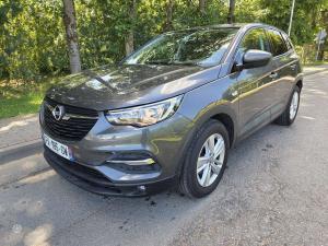 Серый Опель Grandland X 2017 в Таураге, объемом двигателя 1.20 л и пробегом 118 тыс. км за 8800 €, фото  на AUTOMOTO.COM.LV