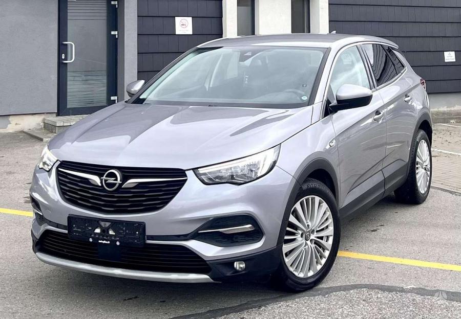 Pelēks Opel Grandland X 2018 Kauņa, ar dzinēja tilpumu 2.00 L un nobraukumu 262 tūkst. km par 9499 €, foto 1 vietnē AUTOMOTO.COM.LV