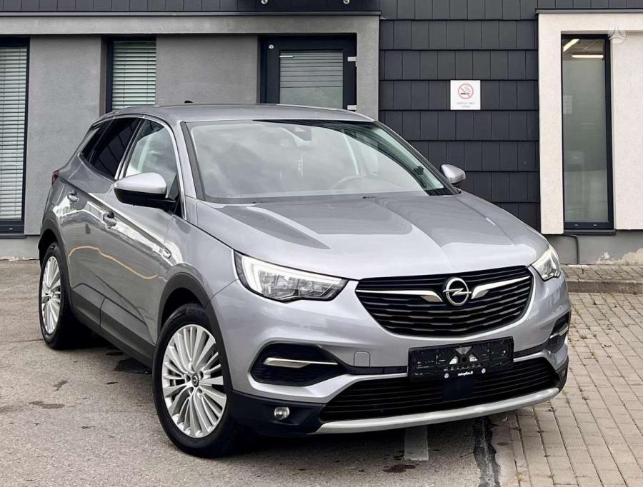 Pelēks Opel Grandland X 2018 Kauņa, ar dzinēja tilpumu 2.00 L un nobraukumu 262 tūkst. km par 9499 €, foto 3 vietnē AUTOMOTO.COM.LV