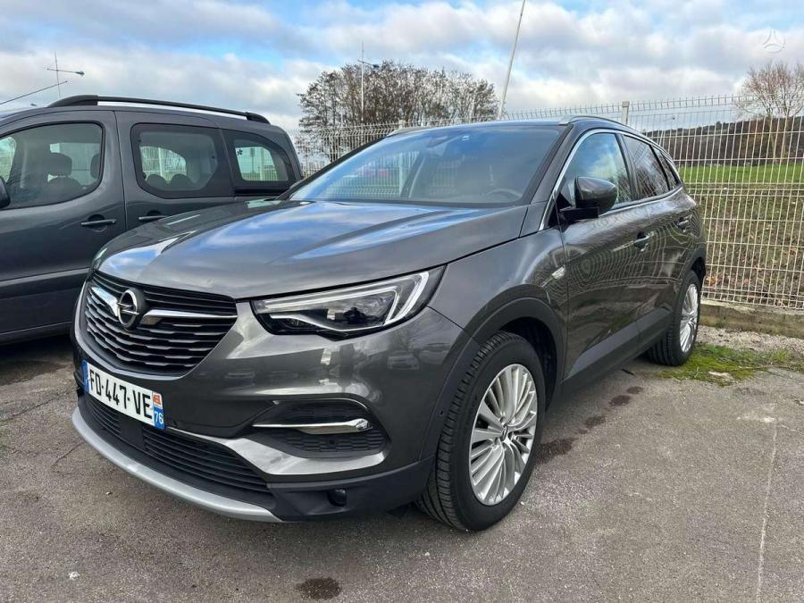Pelēks Opel Grandland X 2019 Tauragė, ar dzinēja tilpumu 1.50 L un nobraukumu 146 tūkst. km par 10900 €, foto 1 vietnē AUTOMOTO.COM.LV