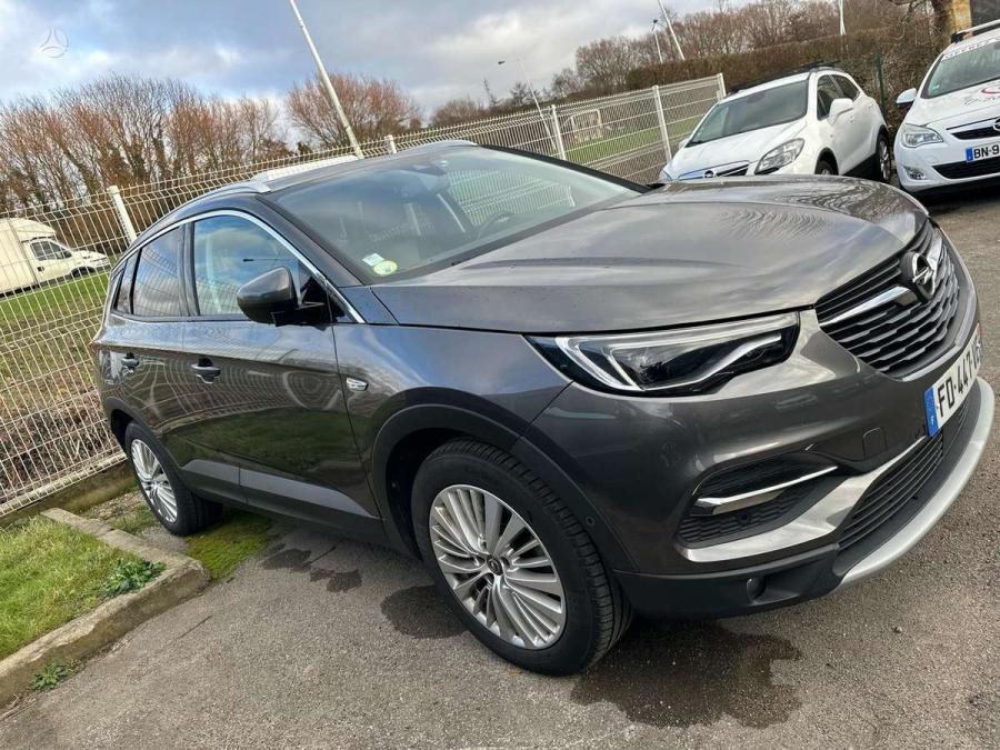 Pelēks Opel Grandland X 2019 Tauragė, ar dzinēja tilpumu 1.50 L un nobraukumu 146 tūkst. km par 10900 €, foto 2 vietnē AUTOMOTO.COM.LV