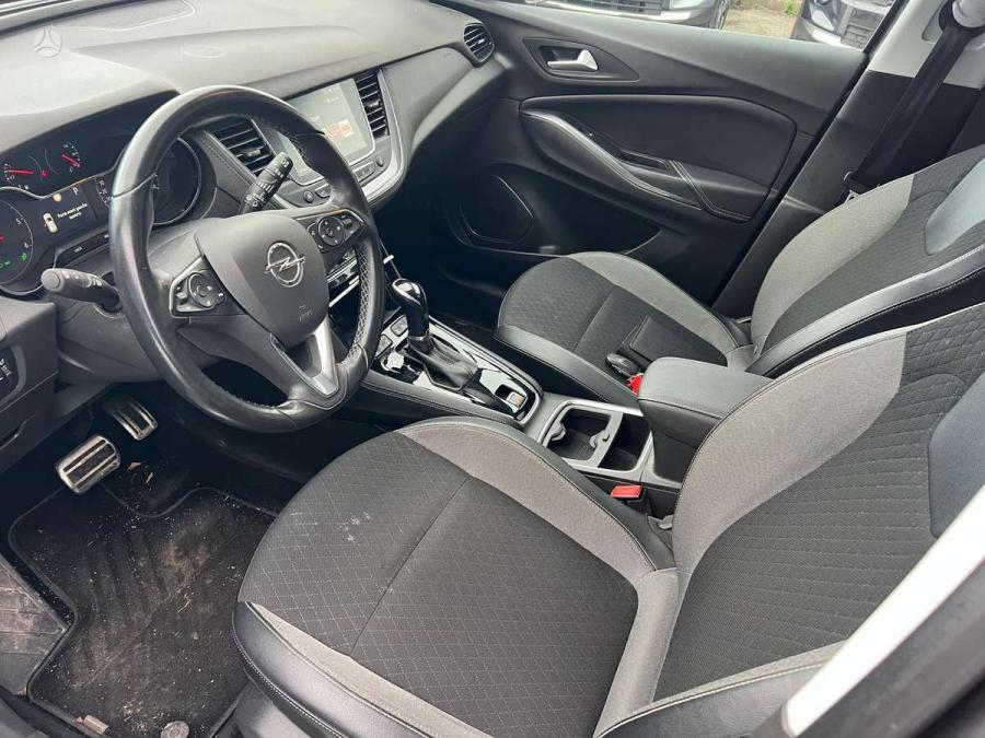Pelēks Opel Grandland X 2019 Tauragė, ar dzinēja tilpumu 1.50 L un nobraukumu 146 tūkst. km par 10900 €, foto 7 vietnē AUTOMOTO.COM.LV