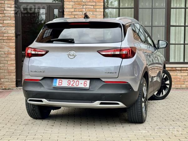 Grey Opel Grandland X 2019 in Jelgava, with an engine capacity of 1.50 L and mileage of 0 thousand km for 9950 €, photo 7 on AUTOMOTO.COM.LV