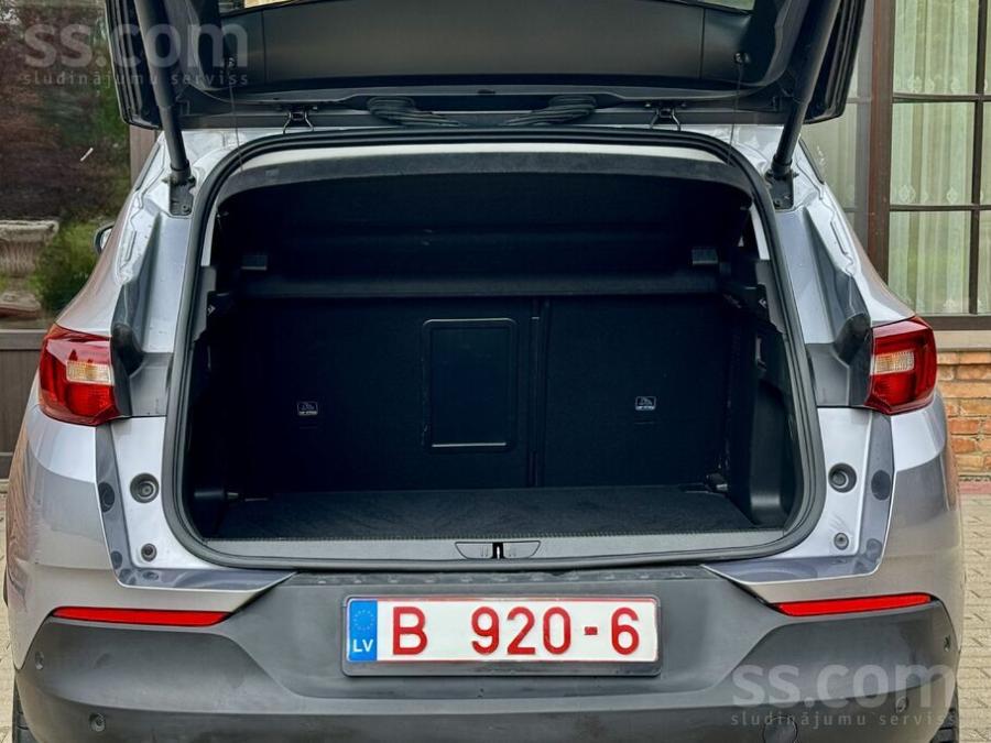 Pelēks Opel Grandland X 2019 Jelgava, ar dzinēja tilpumu 1.50 L un nobraukumu 0 tūkst. km par 9950 €, foto 11 vietnē AUTOMOTO.COM.LV