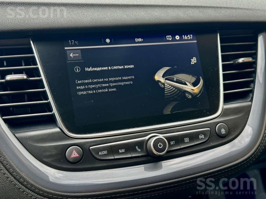 Pelēks Opel Grandland X 2019 Jelgava, ar dzinēja tilpumu 1.50 L un nobraukumu 0 tūkst. km par 9950 €, foto 27 vietnē AUTOMOTO.COM.LV