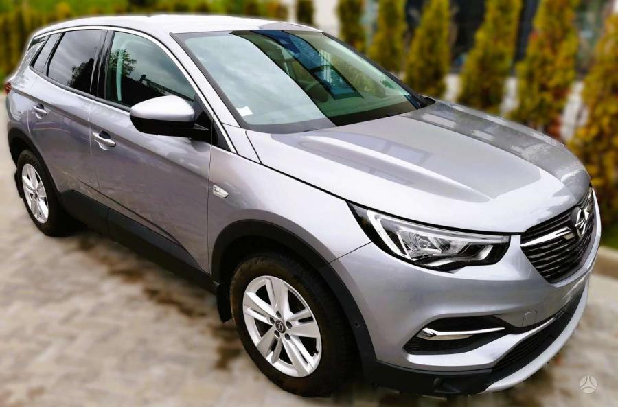 Серый Опель Grandland X 2020 в Каунас, объемом двигателя 1.50 л и пробегом 180 тыс. км за 8300 €, фото 1 на AUTOMOTO.COM.LV