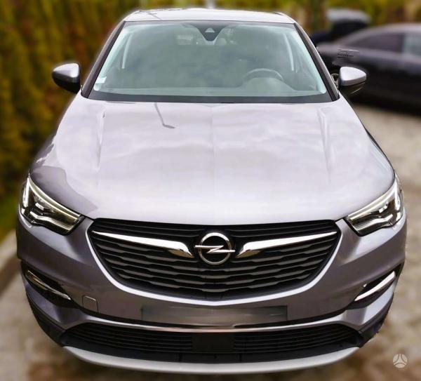 Grey Opel Grandland X 2020 in Kaunas, with an engine capacity of 1.50 L and mileage of 180 thousand km for 8300 €, photo 8 on AUTOMOTO.COM.LV