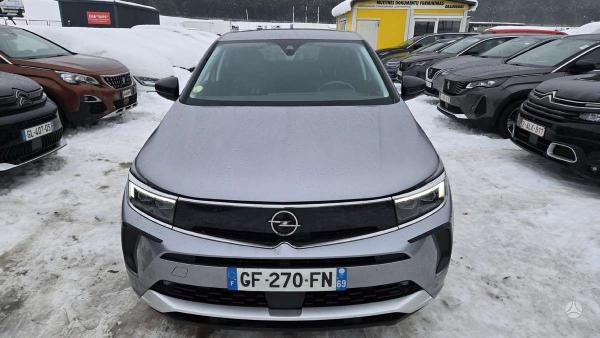 Grey Opel Grandland X 2022 in Vilnius, with an engine capacity of 1.50 L and mileage of 150 thousand km for 15400 €, photo 2 on AUTOMOTO.COM.LV