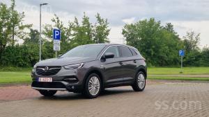 Grey Opel Grandland X 2018 in Jelgava, with an engine capacity of 1.20 L and mileage of 102 thousand km for 10450 €, photo 3 on AUTOMOTO.COM.LV