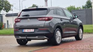 Grey Opel Grandland X 2018 in Jelgava, with an engine capacity of 1.20 L and mileage of 102 thousand km for 10450 €, photo 11 on AUTOMOTO.COM.LV
